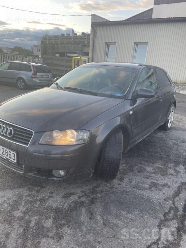 Black Audi A3 2004 in Gulbene, with an engine capacity of 2.00 L and mileage of 385 thousand km for 1000 €, photo 4 on AUTOMOTO.COM.LV