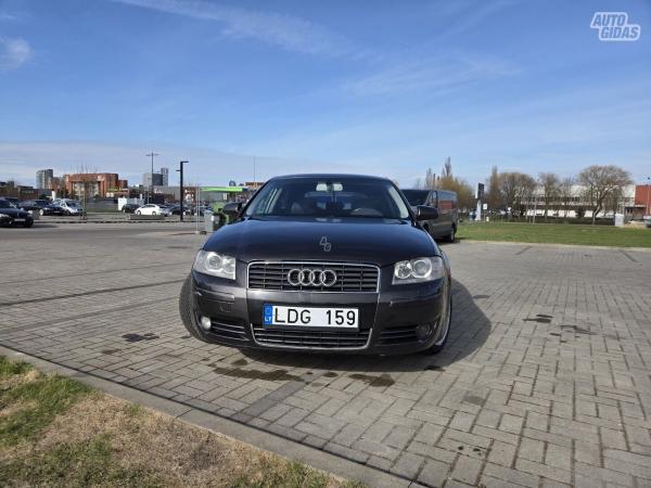 Black Audi A3 2004 in Klaipeda, with an engine capacity of 2.00 L and mileage of 342 thousand km for 1500 €, photo 2 on AUTOMOTO.COM.LV