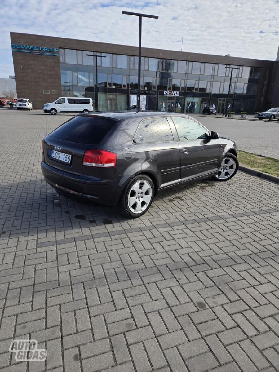 Black Audi A3 2004 in Klaipeda, with an engine capacity of 2.00 L and mileage of 342 thousand km for 1500 €, photo 10 on AUTOMOTO.COM.LV