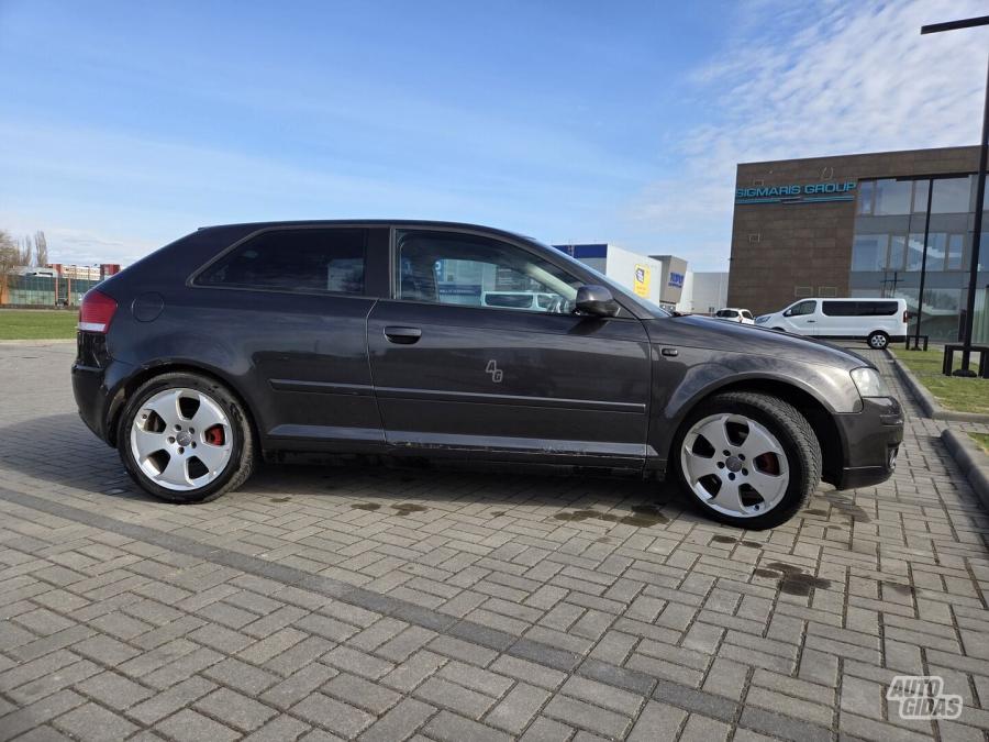 Black Audi A3 2004 in Klaipeda, with an engine capacity of 2.00 L and mileage of 342 thousand km for 1500 €, photo 11 on AUTOMOTO.COM.LV
