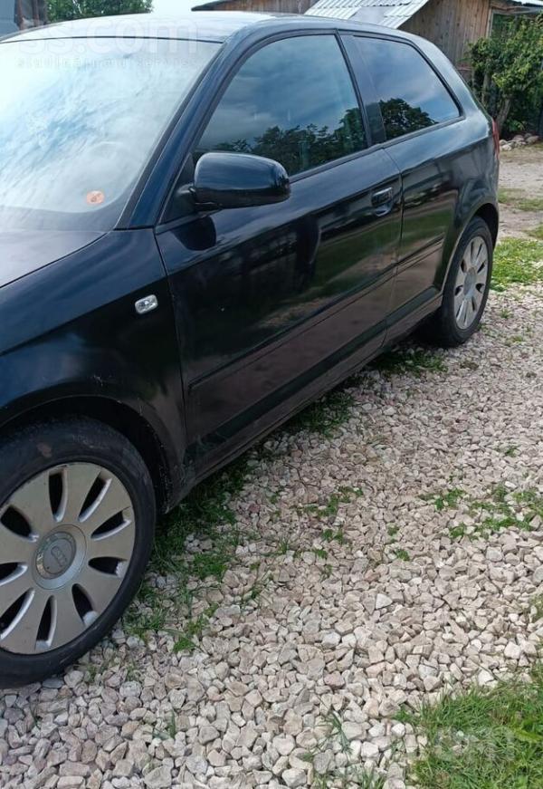 Melns Audi A3 2004 Bauska, ar dzinēja tilpumu 1.90 L un nobraukumu 392 tūkst. km par 1250 €, foto 2 vietnē AUTOMOTO.COM.LV