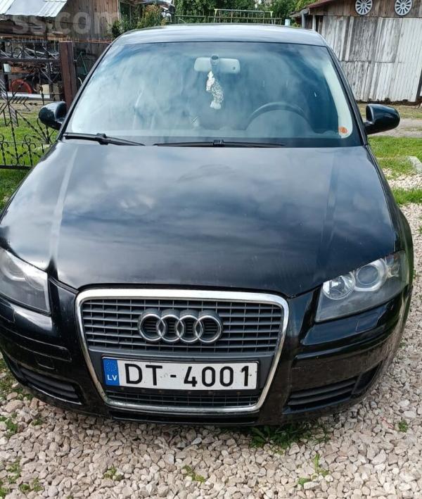 Melns Audi A3 2004 Bauska, ar dzinēja tilpumu 1.90 L un nobraukumu 392 tūkst. km par 1250 €, foto 5 vietnē AUTOMOTO.COM.LV