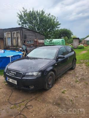 Melns Audi A3 2004 Aizkraukle, ar dzinēja tilpumu 2.00 L un nobraukumu 364 tūkst. km par 2300 €, foto 3 vietnē AUTOMOTO.COM.LV