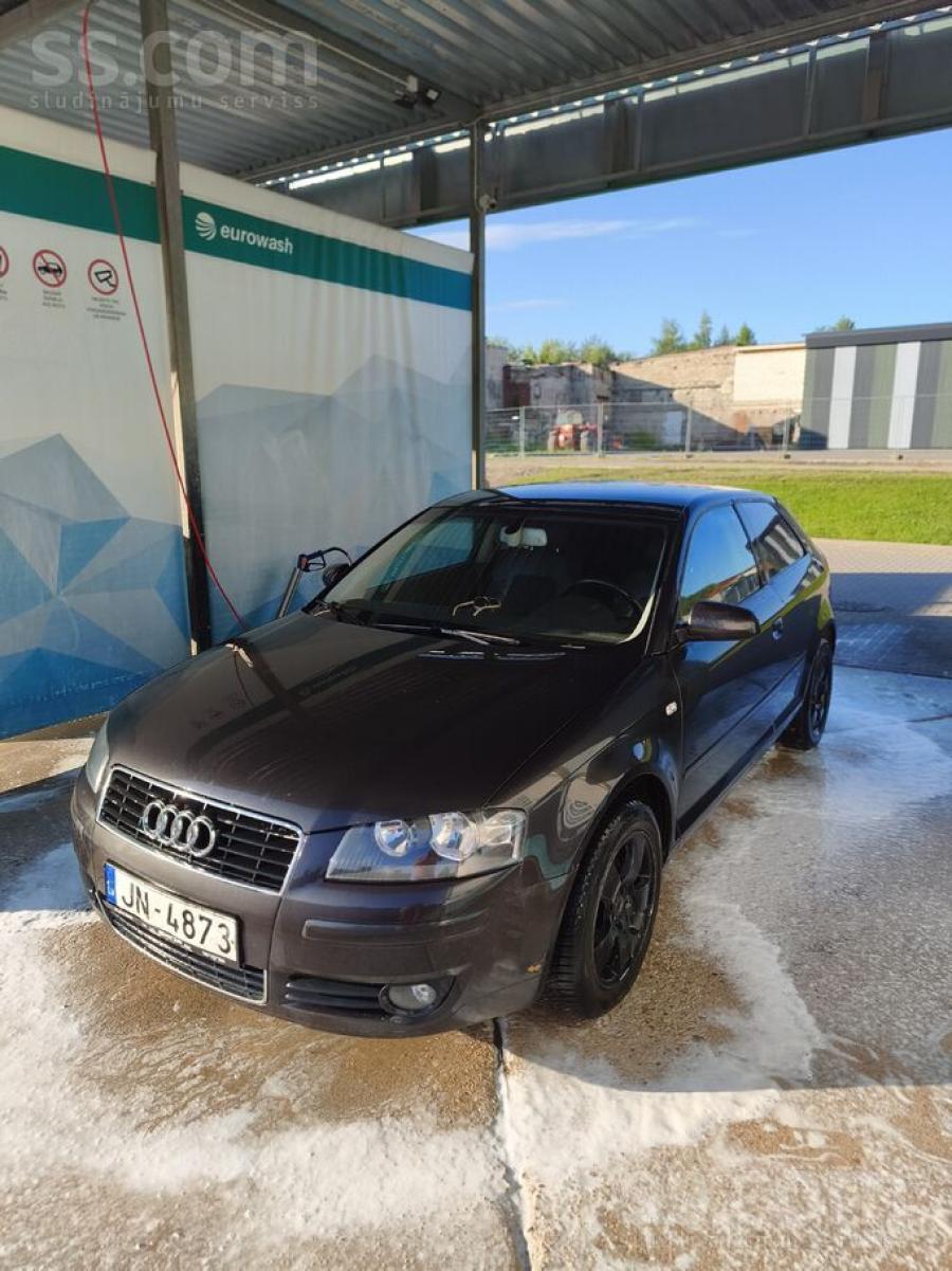 Melns Audi A3 2004 Ludza, ar dzinēja tilpumu 2.00 L un nobraukumu 403 tūkst. km par 1200 €, foto 1 vietnē AUTOMOTO.COM.LV