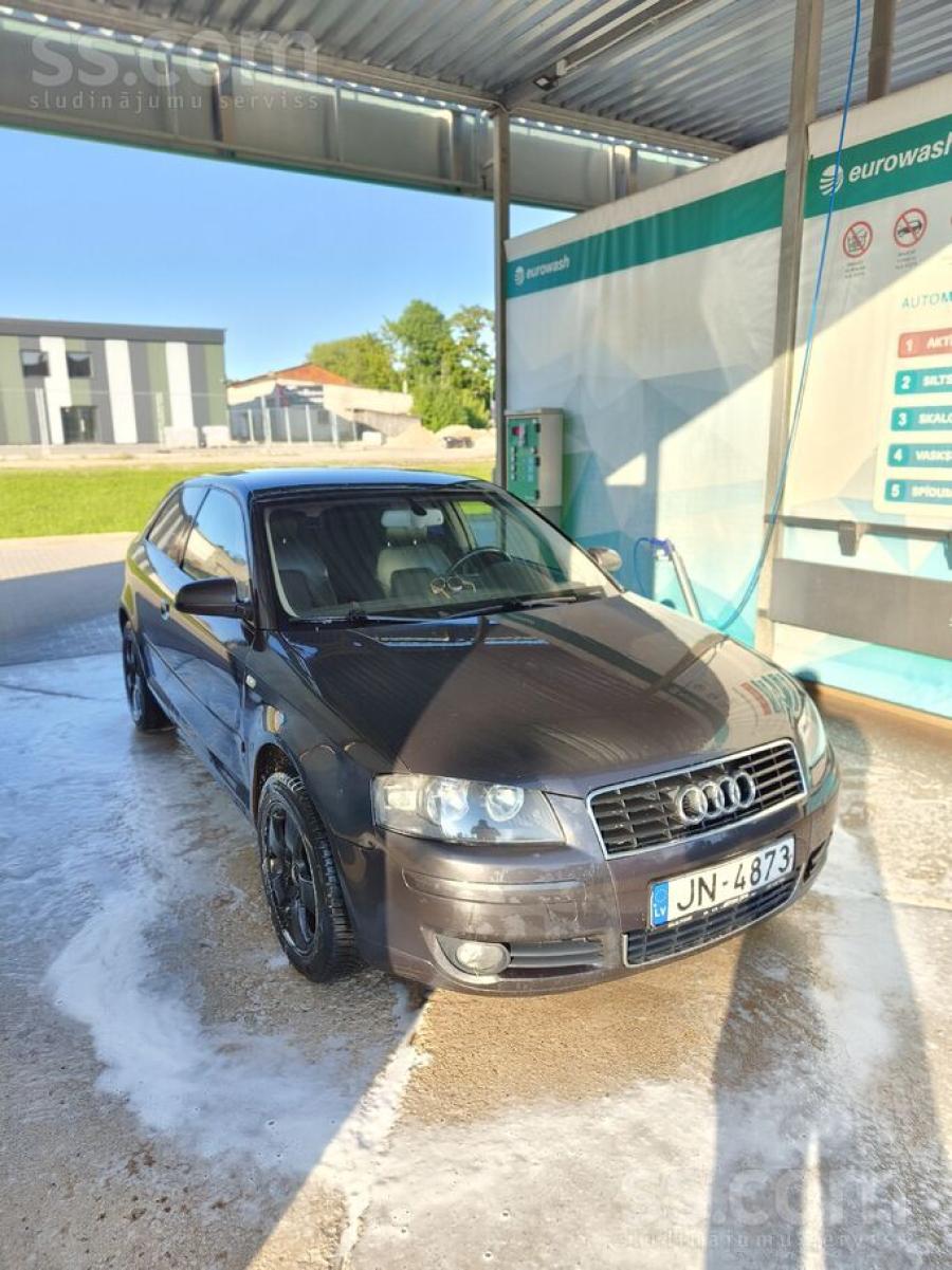 Melns Audi A3 2004 Ludza, ar dzinēja tilpumu 2.00 L un nobraukumu 403 tūkst. km par 1200 €, foto 3 vietnē AUTOMOTO.COM.LV