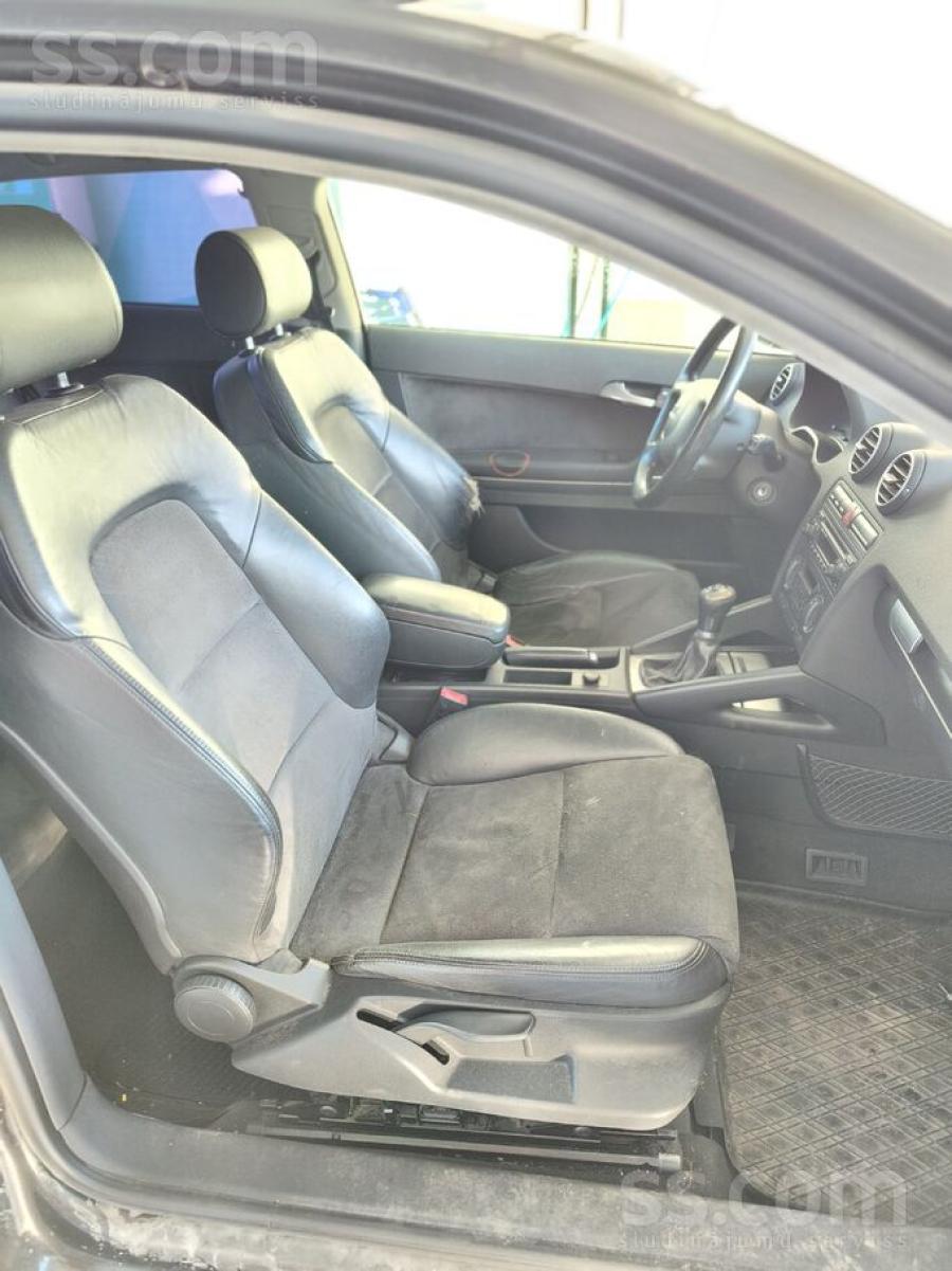 Melns Audi A3 2004 Ludza, ar dzinēja tilpumu 2.00 L un nobraukumu 403 tūkst. km par 1200 €, foto 6 vietnē AUTOMOTO.COM.LV