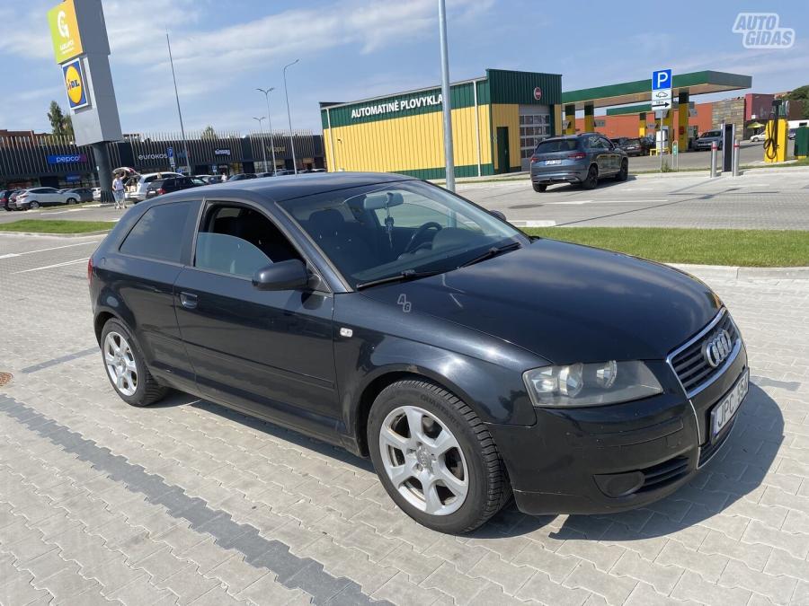 Черный Ауди А3 2004 в Каунас, объемом двигателя 2.00 л и пробегом 379 тыс. км за 1000 €, фото 4 на AUTOMOTO.COM.LV