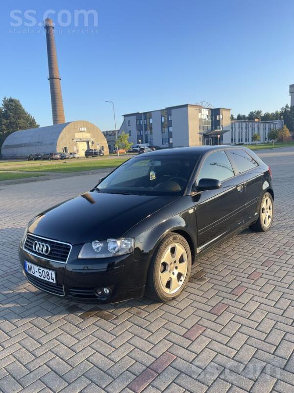 Melns Audi A3 2004 Valmiera, ar dzinēja tilpumu 2.00 L un nobraukumu 382 tūkst. km par 1500 €, foto 1 vietnē AUTOMOTO.COM.LV