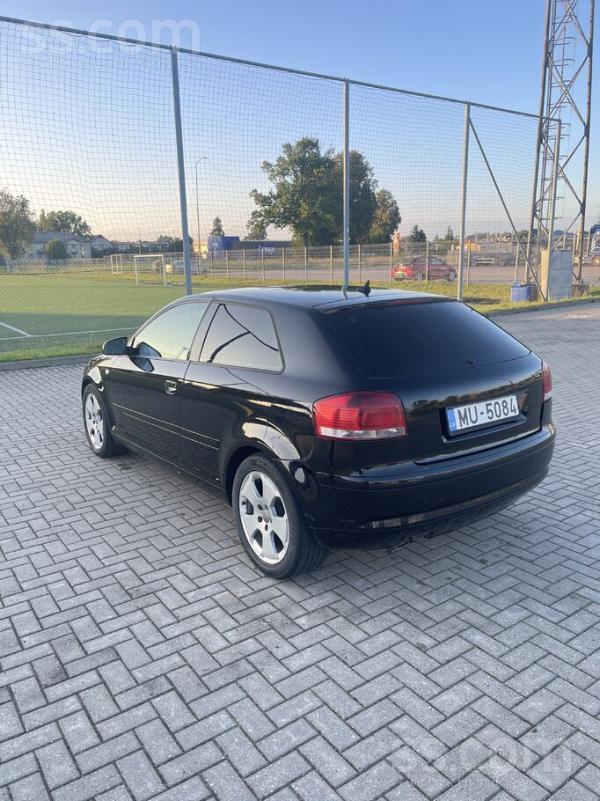 Melns Audi A3 2004 Valmiera, ar dzinēja tilpumu 2.00 L un nobraukumu 382 tūkst. km par 1500 €, foto 4 vietnē AUTOMOTO.COM.LV