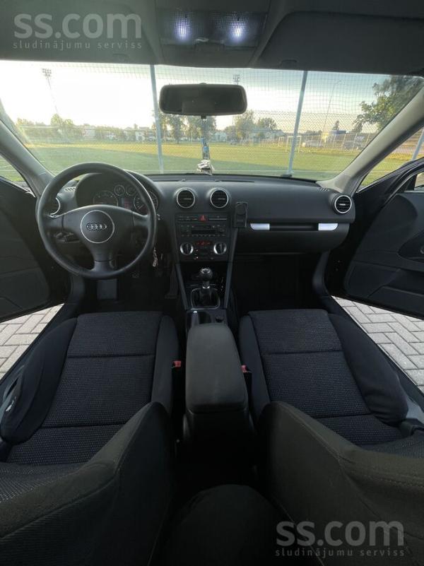 Melns Audi A3 2004 Valmiera, ar dzinēja tilpumu 2.00 L un nobraukumu 382 tūkst. km par 1500 €, foto 9 vietnē AUTOMOTO.COM.LV