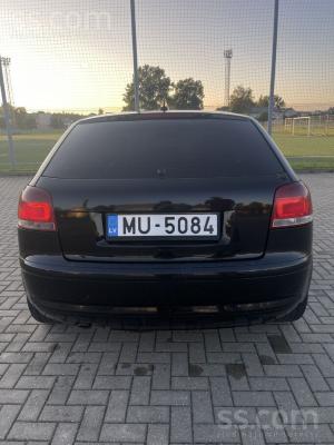 Black Audi A3 2004 in Valmiera, with an engine capacity of 2.00 L and mileage of 382 thousand km for 1500 €, photo 11 on AUTOMOTO.COM.LV