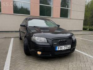 Melns Audi A3 2005 Rīga, ar dzinēja tilpumu 2.00 L un nobraukumu 385 tūkst. km par 1900 €, foto  vietnē AUTOMOTO.COM.LV