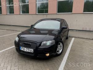 Black Audi A3 2005 in Riga, with an engine capacity of 2.00 L and mileage of 385 thousand km for 1900 €, photo 3 on AUTOMOTO.COM.LV