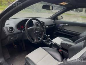 Black Audi A3 2005 in Riga, with an engine capacity of 2.00 L and mileage of 385 thousand km for 1900 €, photo 7 on AUTOMOTO.COM.LV