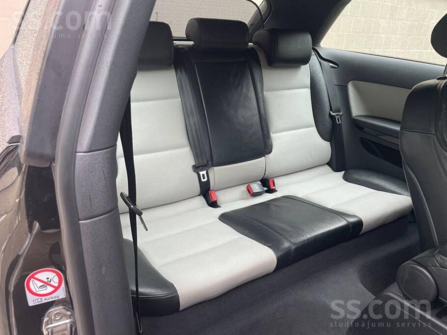 Black Audi A3 2005 in Riga, with an engine capacity of 2.00 L and mileage of 385 thousand km for 1900 €, photo 9 on AUTOMOTO.COM.LV