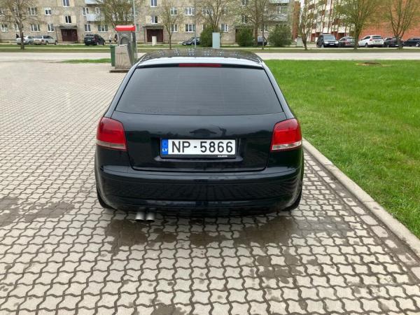 Черный Ауди А3 2005 в Гулбене, объемом двигателя 1.90 л и пробегом 433 тыс. км за 1650 €, фото 3 на AUTOMOTO.COM.LV