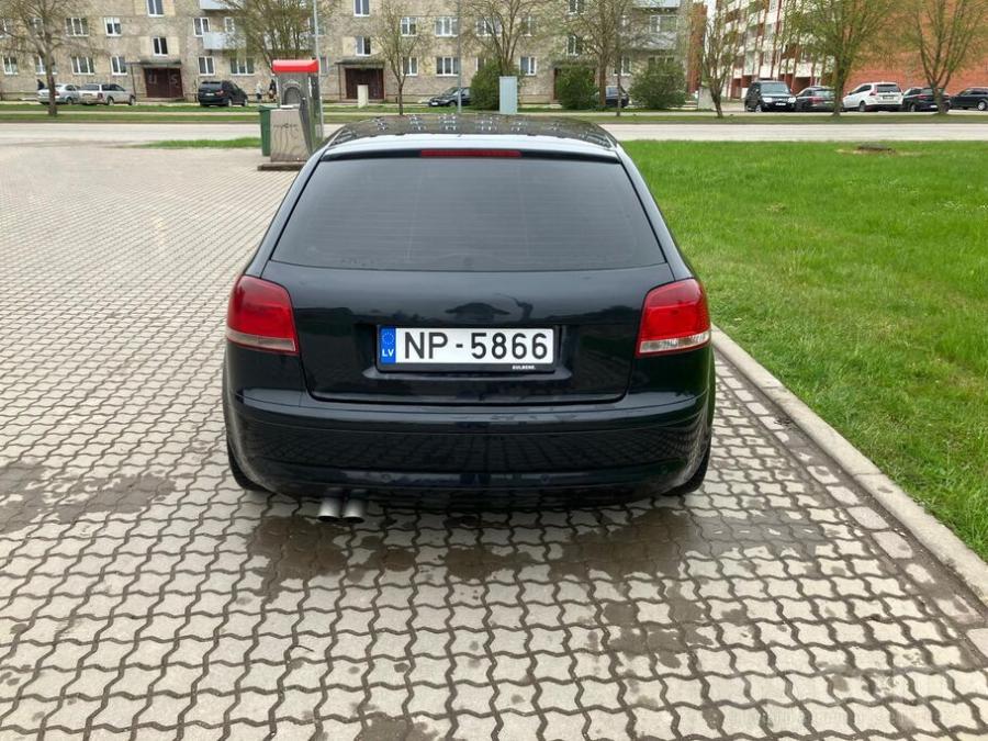 Черный Ауди А3 2005 в Гулбене, объемом двигателя 1.90 л и пробегом 433 тыс. км за 1650 €, фото 4 на AUTOMOTO.COM.LV