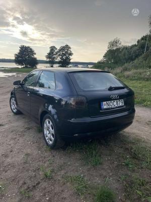 Melns Audi A3 2005 Klaipėda, ar dzinēja tilpumu 1.60 L un nobraukumu 196 tūkst. km par 1400 €, foto 5 vietnē AUTOMOTO.COM.LV