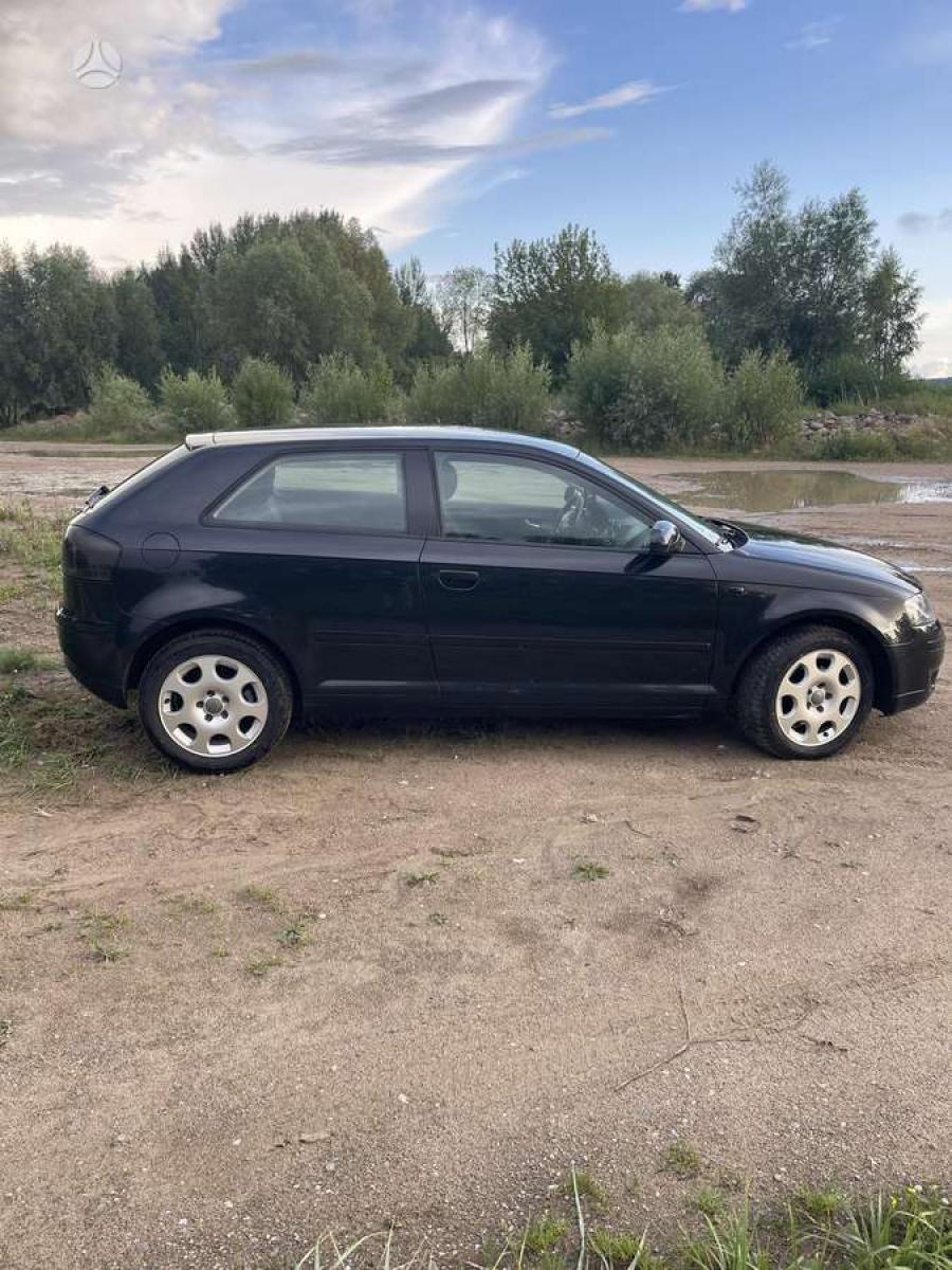 Melns Audi A3 2005 Klaipėda, ar dzinēja tilpumu 1.60 L un nobraukumu 196 tūkst. km par 1400 €, foto 8 vietnē AUTOMOTO.COM.LV