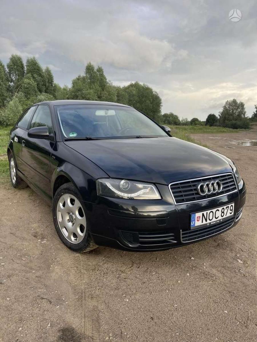 Melns Audi A3 2005 Klaipėda, ar dzinēja tilpumu 1.60 L un nobraukumu 196 tūkst. km par 1400 €, foto 10 vietnē AUTOMOTO.COM.LV