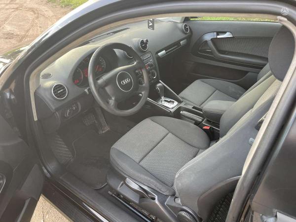 Melns Audi A3 2005 Klaipėda, ar dzinēja tilpumu 1.60 L un nobraukumu 196 tūkst. km par 1400 €, foto 10 vietnē AUTOMOTO.COM.LV