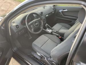 Melns Audi A3 2005 Klaipėda, ar dzinēja tilpumu 1.60 L un nobraukumu 196 tūkst. km par 1400 €, foto 11 vietnē AUTOMOTO.COM.LV