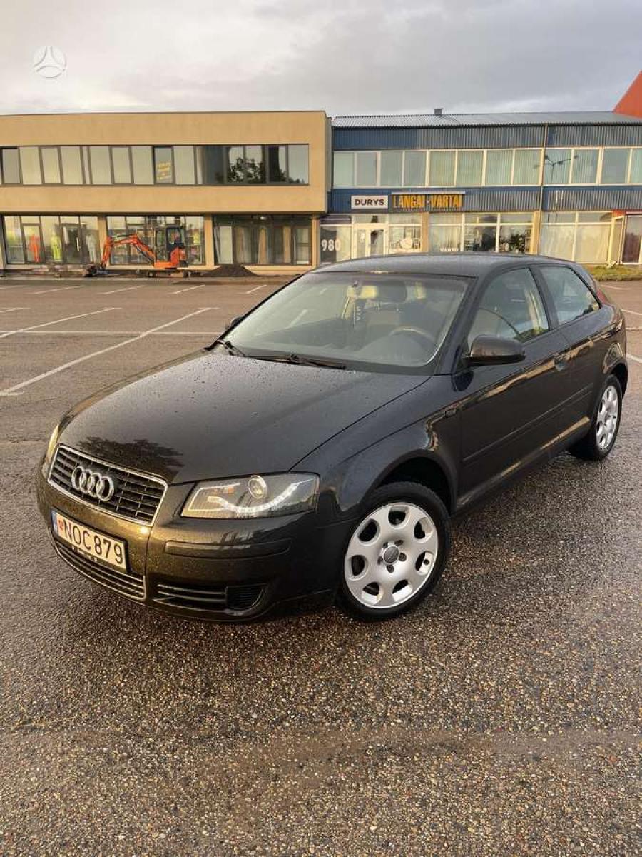 Melns Audi A3 2005 Klaipėda, ar dzinēja tilpumu 1.60 L un nobraukumu 196 tūkst. km par 1400 €, foto 17 vietnē AUTOMOTO.COM.LV