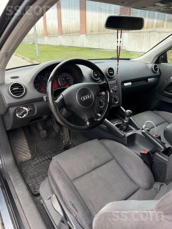 Melns Audi A3 2005 Daugavpils, ar dzinēja tilpumu 2.00 L un nobraukumu 362 tūkst. km par 2250 €, foto 5 vietnē AUTOMOTO.COM.LV
