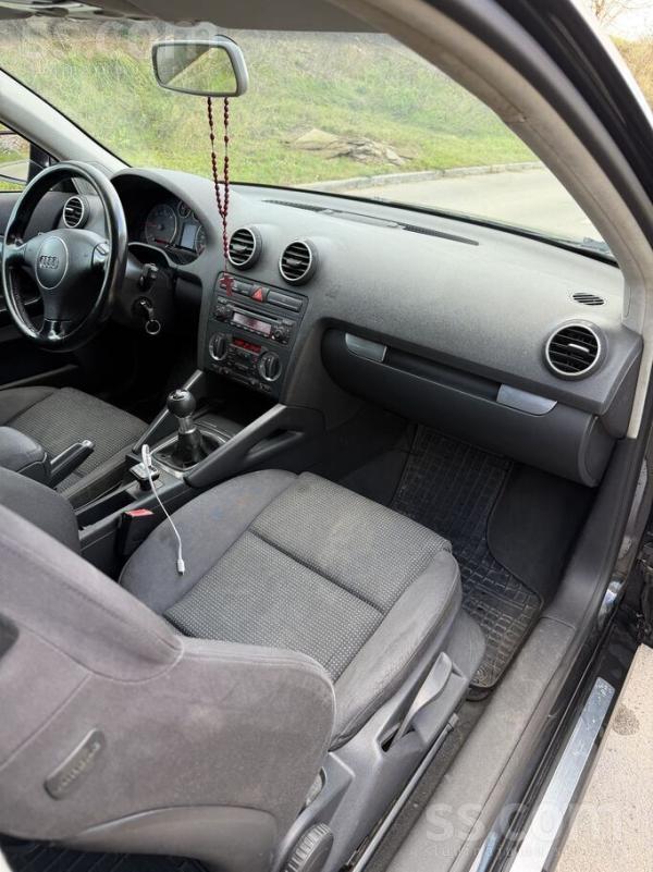 Melns Audi A3 2005 Daugavpils, ar dzinēja tilpumu 2.00 L un nobraukumu 362 tūkst. km par 2250 €, foto 6 vietnē AUTOMOTO.COM.LV