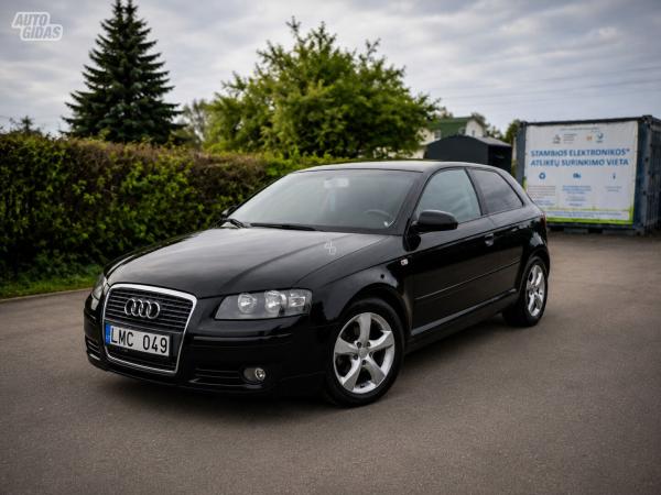 Melns Audi A3 2006 Kauņa, ar dzinēja tilpumu 1.90 L un nobraukumu 473 tūkst. km par 1450 €, foto 1 vietnē AUTOMOTO.COM.LV