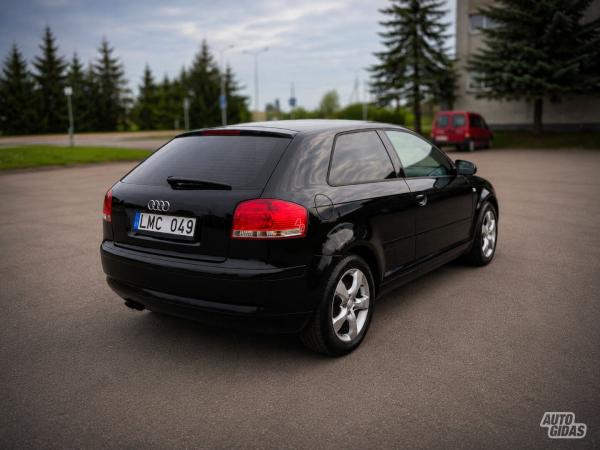 Melns Audi A3 2006 Kauņa, ar dzinēja tilpumu 1.90 L un nobraukumu 473 tūkst. km par 1450 €, foto 2 vietnē AUTOMOTO.COM.LV