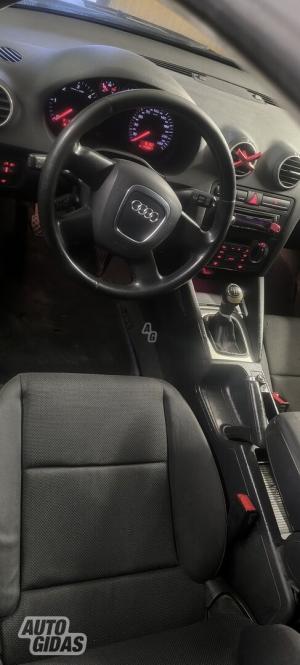 Black Audi A3 2006 in Kaunas, with an engine capacity of 1.90 L and mileage of 473 thousand km for 1450 €, photo 5 on AUTOMOTO.COM.LV