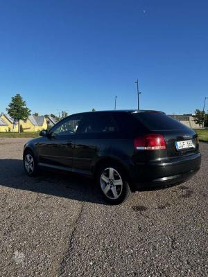 Black Audi A3 2006 in Alytus, with an engine capacity of 1.97 L and mileage of 500 thousand km for 1600 €, photo  on AUTOMOTO.COM.LV