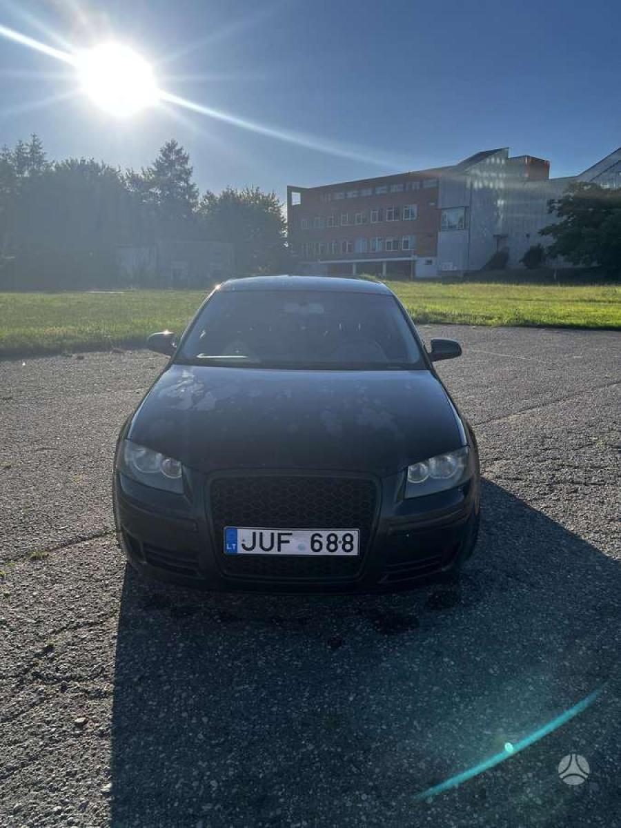 Melns Audi A3 2006 Alīta, ar dzinēja tilpumu 1.97 L un nobraukumu 500 tūkst. km par 1600 €, foto 5 vietnē AUTOMOTO.COM.LV