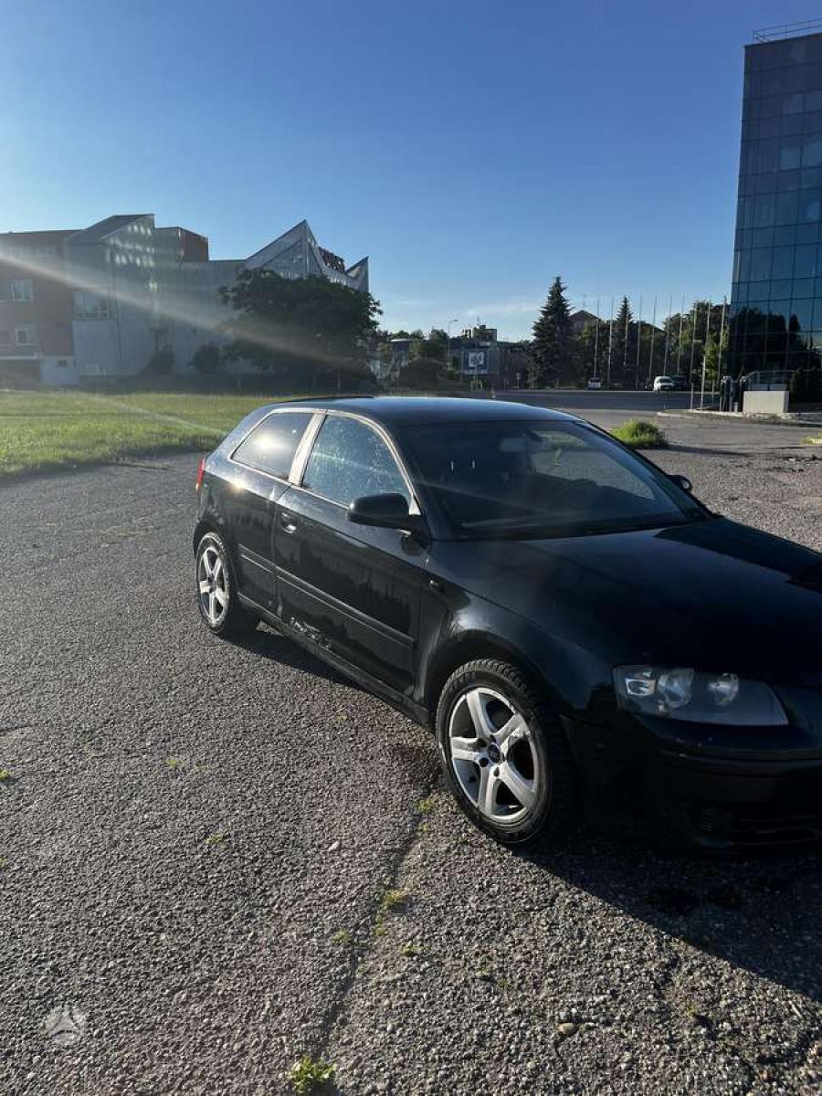 Melns Audi A3 2006 Alīta, ar dzinēja tilpumu 1.97 L un nobraukumu 500 tūkst. km par 1600 €, foto 6 vietnē AUTOMOTO.COM.LV