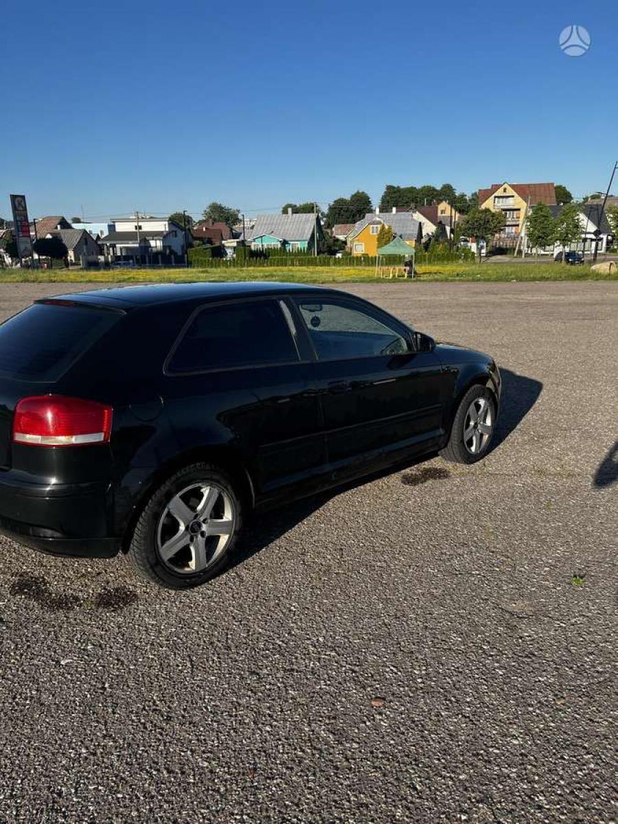 Melns Audi A3 2006 Alīta, ar dzinēja tilpumu 1.97 L un nobraukumu 500 tūkst. km par 1600 €, foto 7 vietnē AUTOMOTO.COM.LV