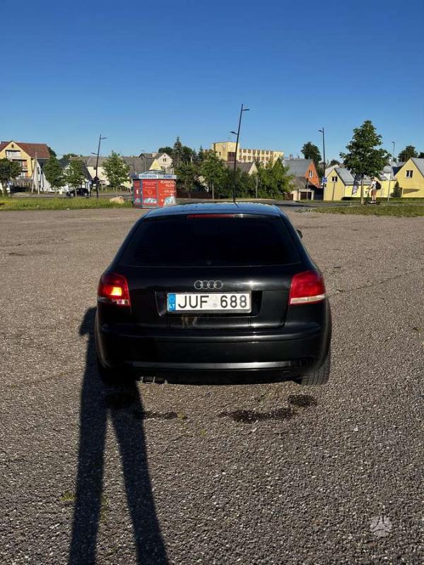 Черный Ауди А3 2006 в Алитус, объемом двигателя 1.97 л и пробегом 500 тыс. км за 1600 €, фото 8 на AUTOMOTO.COM.LV