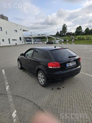 Black Audi A3 2007 in Rezekne, with an engine capacity of 2.00 L and mileage of 256 thousand km for 2800 €, photo 2 on AUTOMOTO.COM.LV