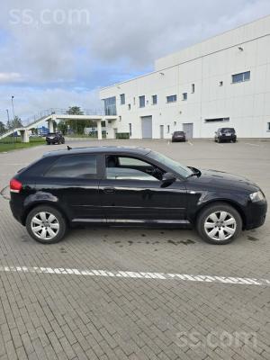 Black Audi A3 2007 in Rezekne, with an engine capacity of 2.00 L and mileage of 256 thousand km for 2800 €, photo 5 on AUTOMOTO.COM.LV