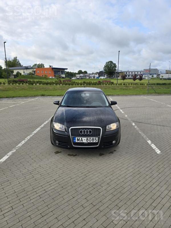 Black Audi A3 2007 in Rezekne, with an engine capacity of 2.00 L and mileage of 256 thousand km for 2800 €, photo 7 on AUTOMOTO.COM.LV
