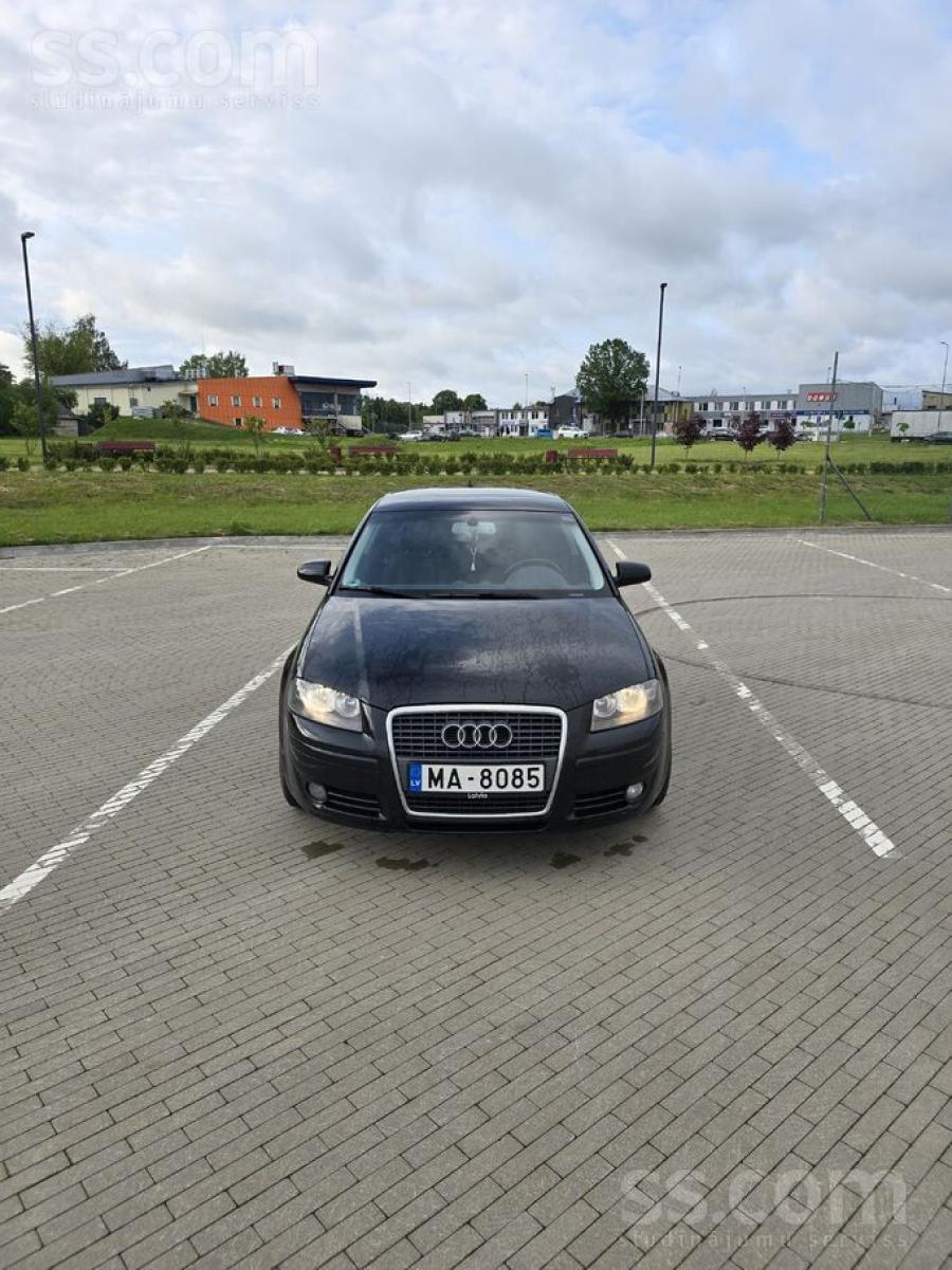Black Audi A3 2007 in Rezekne, with an engine capacity of 2.00 L and mileage of 256 thousand km for 2800 €, photo 7 on AUTOMOTO.COM.LV