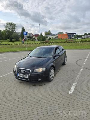 Black Audi A3 2007 in Rezekne, with an engine capacity of 2.00 L and mileage of 256 thousand km for 2800 €, photo 8 on AUTOMOTO.COM.LV