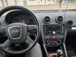 Black Audi A3 2007 in Rezekne, with an engine capacity of 2.00 L and mileage of 256 thousand km for 2800 €, photo 10 on AUTOMOTO.COM.LV