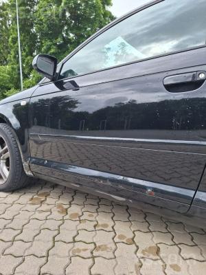 Black Audi A3 2007 in Saldus, with an engine capacity of 1.90 L and mileage of 317 thousand km for 2100 €, photo 7 on AUTOMOTO.COM.LV