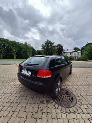 Black Audi A3 2007 in Saldus, with an engine capacity of 1.90 L and mileage of 317 thousand km for 2100 €, photo 12 on AUTOMOTO.COM.LV