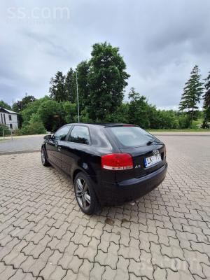 Black Audi A3 2007 in Saldus, with an engine capacity of 1.90 L and mileage of 317 thousand km for 2100 €, photo 13 on AUTOMOTO.COM.LV