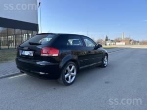 Melns Audi A3 2007 Jēkabpils, ar dzinēja tilpumu 1.90 L un nobraukumu 263 tūkst. km par 3700 €, foto 6 vietnē AUTOMOTO.COM.LV
