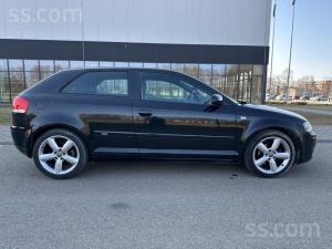 Melns Audi A3 2007 Jēkabpils, ar dzinēja tilpumu 1.90 L un nobraukumu 263 tūkst. km par 3700 €, foto 7 vietnē AUTOMOTO.COM.LV