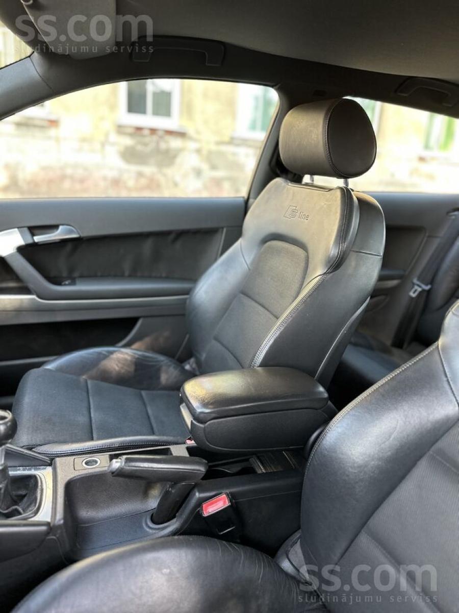 Melns Audi A3 2007 Jēkabpils, ar dzinēja tilpumu 1.90 L un nobraukumu 263 tūkst. km par 3700 €, foto 11 vietnē AUTOMOTO.COM.LV