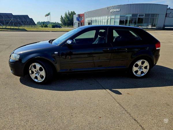 Melns Audi A3 2007 Vilkaviškis, ar dzinēja tilpumu 1.60 L un nobraukumu 374 tūkst. km par 2199 €, foto 3 vietnē AUTOMOTO.COM.LV